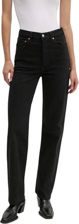 Levi's Femme, Jeans, Noir, Taille: W28 L30 Ribcage Jean Longueur Cheville