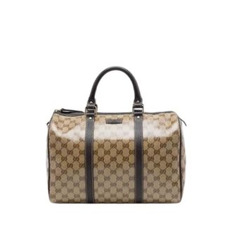 Gucci Sac Boston Pre-owned - Femme - Pre-owned - Beige - Taille: ONE Size