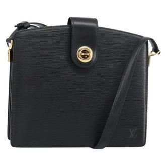Louis Vuitton Pre-owned Leder Umh&auml;ngetasche - - Pre-owned - Damen - Schwarzk - ONE SIZE