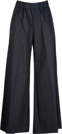 Emma & Gaia Femme, Pantalons, Noir, Taille: 34 FR Wide Pantalons