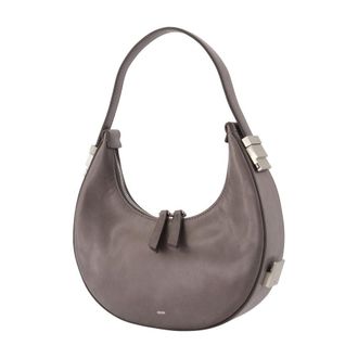 Osoi Womens Toni Mini Bag - Osoi Leather Grey Cowhide Handbags-Purses