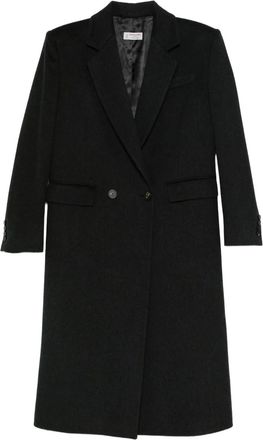 Alberto Biani Doppelreihiger Mantel - Grau