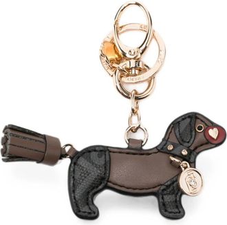 Liu Jo Quasten-Logo-Charm-Schl&uuml;sselanh&auml;nger - - Accessories - Damen - Braun - ONE SIZE