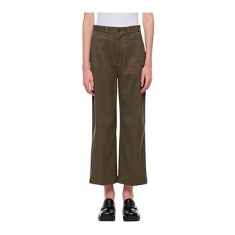 Ralph Lauren Weite Hosen - - Trousers - Damen - Gr&uuml;n - XS