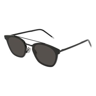 Saint Laurent Metall Sonnenbrille SL 28 Style - - Accessories - Herren - Schwarzk - 61 MM