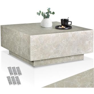 TecTake Tectake - Table basse lasley avec pied