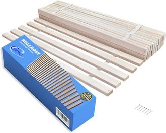 Coemo Sommier enroulable 25 lattes ultra stables Dimensions du lit : 100 x 200 cm