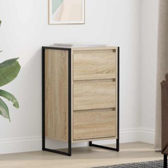 vidaXL vidaXL Buffet avec tiroir Sonoma 42 x 36 x 75.5 cm Bois ding&eacute;nierie