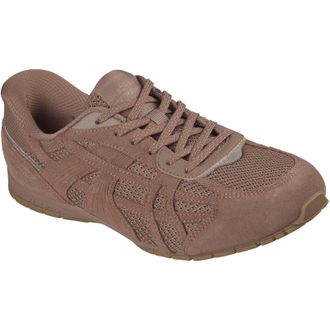 Skechers Retro Lite Oshare Leder Damen Braune Sneakers