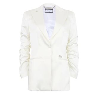 Philipp Plein Damen, Jacken, Wei&szlig;, XSGr&ouml;&szlig;e