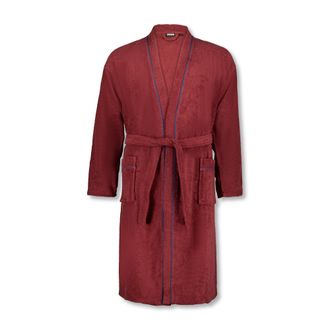Adamo Herren Bademantel in &Uuml;bergr&ouml;&szlig;en 2XL bis 12XL Serie JOEY weinrot, Gr&ouml;&szlig;e:10XL