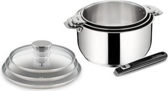 Lagostina S&eacute;rie De 3 Casseroles Inox 16/18/20cm - 138600007