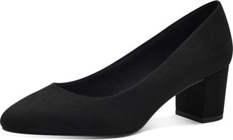 Marco Tozzi Damen Pumps mit Blockabsatz Elegant, Schwarz (Black), 42 EU