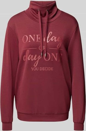 Soyaconcept Sweatshirt mit Stehkragen und Tunnelzug Modell BANU