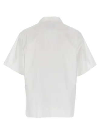 Prada Mens White Cotton Blouse