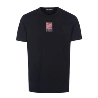 Dolce & Gabbana Herren, Oberteile, Schwarzk, 2XLGröße