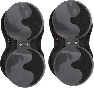 Cabilock 2 Stück Cd DVD Hüllen Tragbare Cd Sammlung Tasche mit Kariertem Muster Vielseitiger DVD Organizer für Auto und Zuhause Großer Fassungsvermögen Leicht 