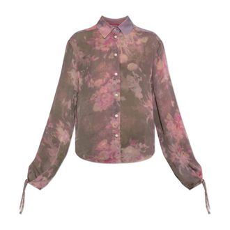 Diesel Femme, Blouses et Chemises, Brun, Taille: 42 FR Chemise C-Lever