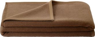 Steinbeck Decke Algier aus 100% Kamelhaar, Farbe Kamel in Zwei Größen, 150x200 cm Gewicht 2000 g