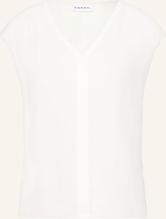 Comma Comma Blusentop weiss