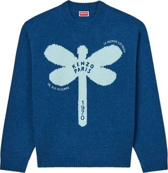 Kenzo pull Dragonfly - Bleu