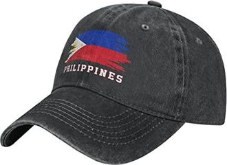 Generic Casquettes De Golf Drapeau des Philippines Unisexe Casquette Trucker S&eacute;chage Rapide Chapeau Soleil pour Ext&eacute;rieur Course Entra&icirc;nements