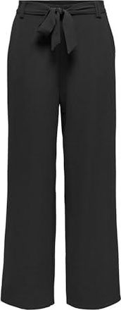 Only Onlnova Life Palazzo Pant Solid PTM Pantalons, Noir, 34 Femme