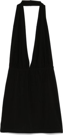 Alchemy x Lia Aram Neckholder-Minikleid - Schwarz