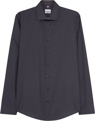 Seidensticker Herren 650620-17 Hemd, dunkelblau, (Herstellergr&ouml;&szlig;e: 45)