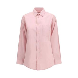 Darkpark Darkpark, Femme, Blouses et Chemises, Rose, Taille: 40 FR Chemise Habill&eacute;e en Coton Ray&eacute;