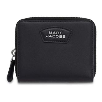 Marc Jacobs Femme, Accessoires, Noir, Taille: ONE Size Portefeuille Compact Fin