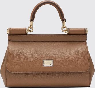 Dolce & Gabbana Sicily Mini-Handtasche aus genarbtem Kalbsleder