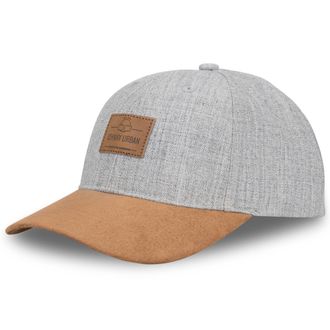 Johnny Urban Cap Herren & Damen Grau Braun - Dean - Basecap Kappe für Männer & Frauen - Stylische Snapback Caps - Größenverstellbar