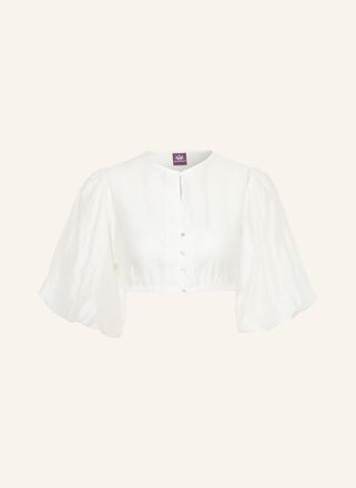 Spieth & Wensky Dirndlbluse Heidemarie weiss