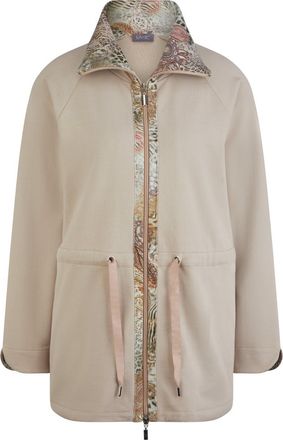 Peter Hahn Lange Sweatjacke Peter Hahn beige