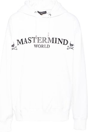 MASTERMIND WORLD hoodie à logo imprimé - Blanc