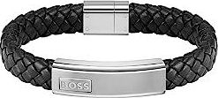 BOSS Jewelry Bracelet pour Homme Collection LANDER Noir - 1580178M