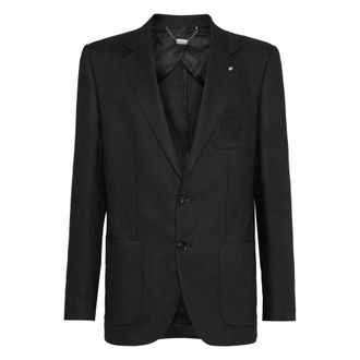 Billionaire Boys Club Homme, Vestes, Noir, Taille: 2XL Blazer en lin