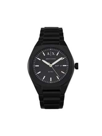 A|X Armani Exchange Uhr Sync AX4301 Schwarz