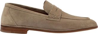 Elia Maurizi Homme, Chaussures, Beige, Taille: 41 EU Angelo Suede Antilop