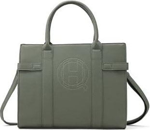 Queen Helena Grand sac à main avec bandoulière amovible élégant femme M1059N, Kaki