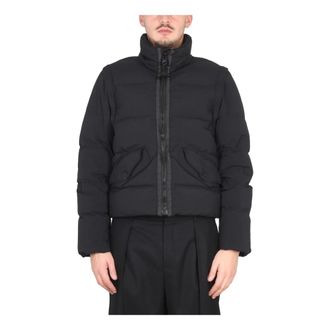 Ten c Homme, Vestes, Noir, Taille: M Austral Down Jacket-Vest