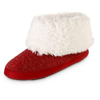 Isotoner Bottes Marisol pour femme avec pantoufles confortables à 360°, chili, 37/38.5 EU