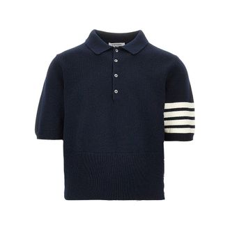 Thom Browne Lunar New Year intarsia wool polo shirt Man VI
