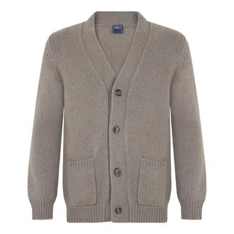 Fedeli Gilet col ch&acirc;le - Homme - Pulls - Beige - Taille: L