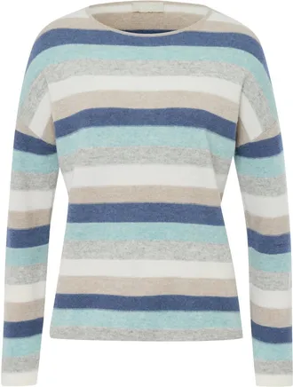 Peter Hahn Rundhals-Pullover Peter Hahn blau