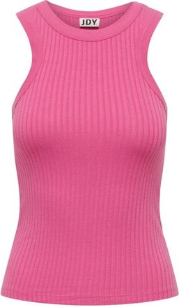 Jacqueline de Yong Jacqueline de Yong, Femme, Tops, Rose, Taille: 44 FR Ribbed Tank Top