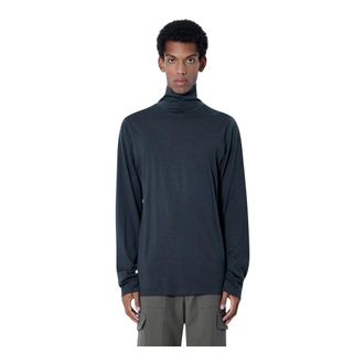 Rier Pull Col Roul&eacute; en Polaire - Homme - Pulls - Gris - Taille: L