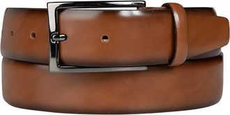 Lindenmann Herren Gürtel braun Glattleder