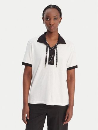 Liu Jo T-Shirt TA6176 JS003 &Eacute;cru Regular Fit